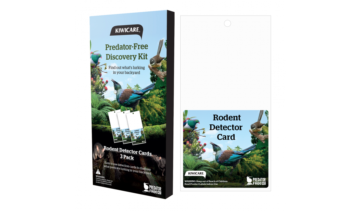 Predator-Free Discovery Kit Rodent Detector Cards | Kiwicare