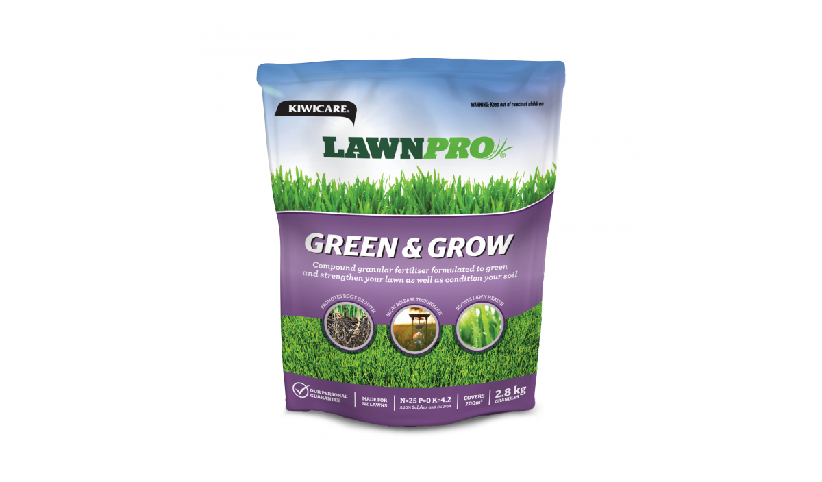 Learn About LawnPro Green & Grow | Kiwicare