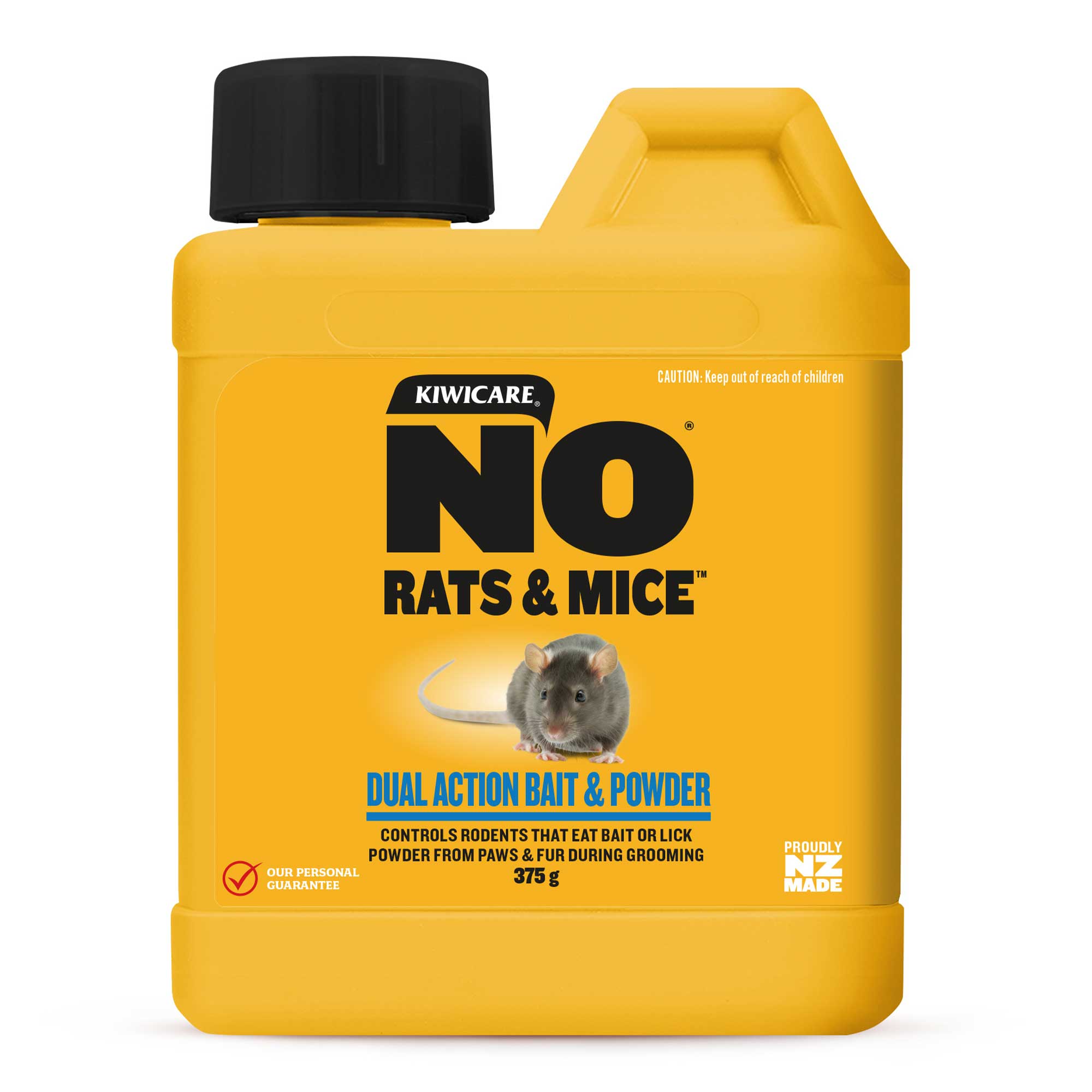 NO Rats and Mice Dual Action Bait and Powder | Kiwicare