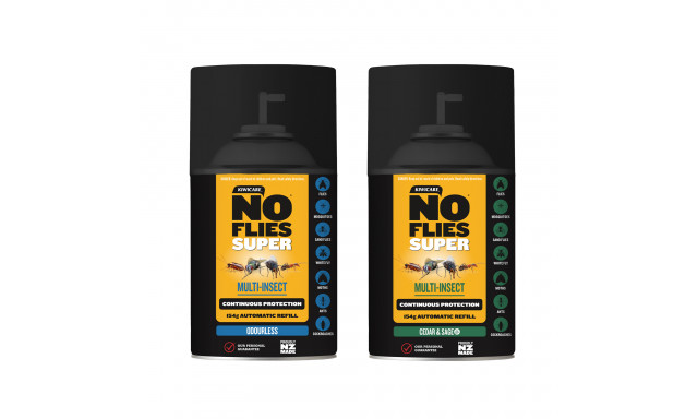NO Flies Super Automatic Dispenser - Multi-insect Control System | Kiwicare