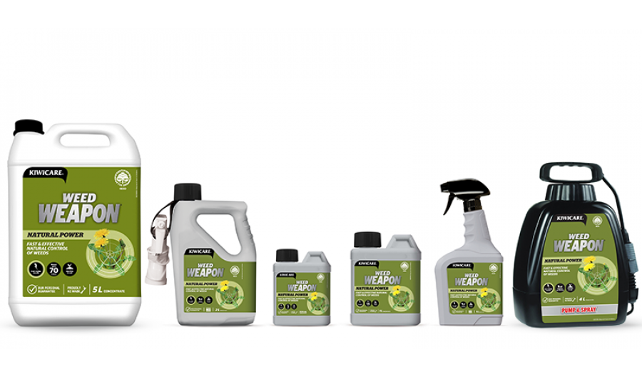 Weed Weapon Natural Power - Organic Weed Killer. | Kiwicare