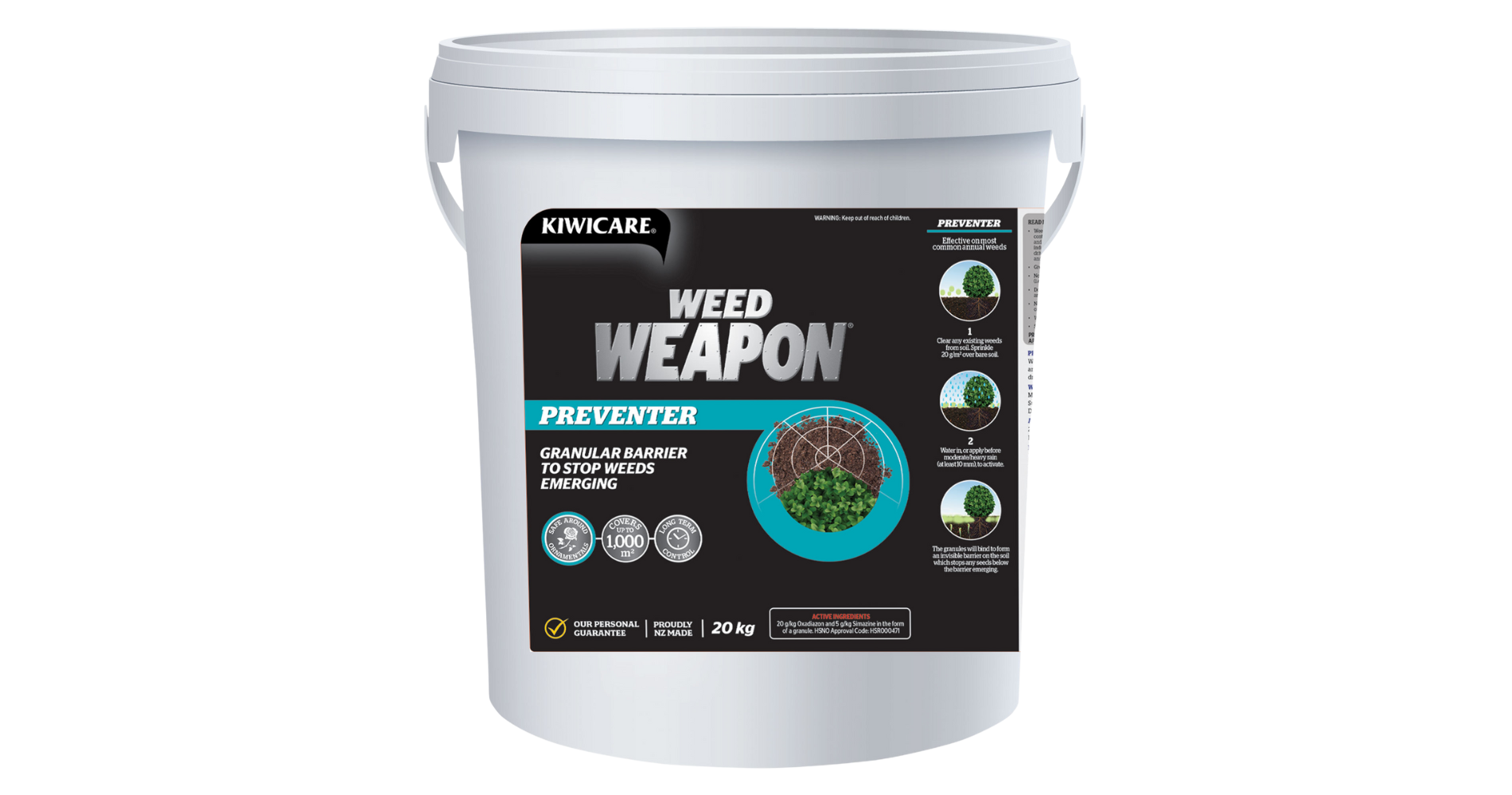 Weed Weapon Preventer 20KG | Kiwicare