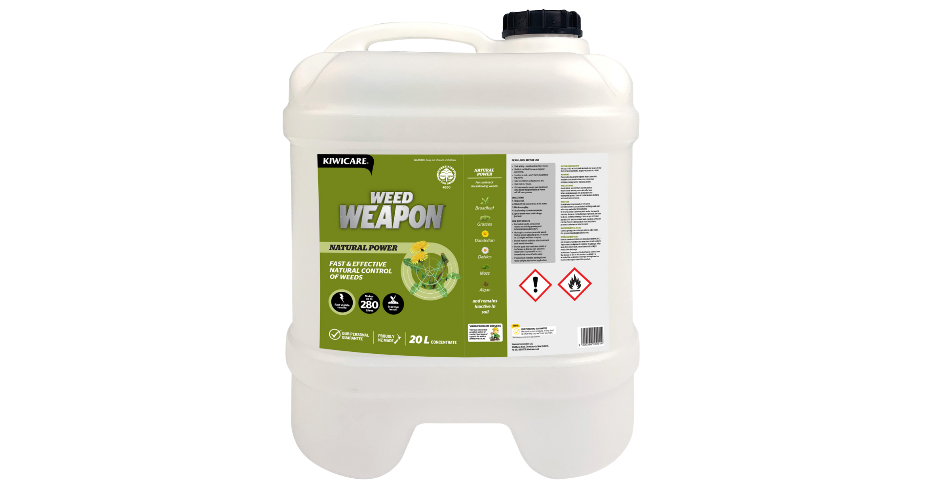 Weed Weapon Natural Power Concentrate | Kiwicare