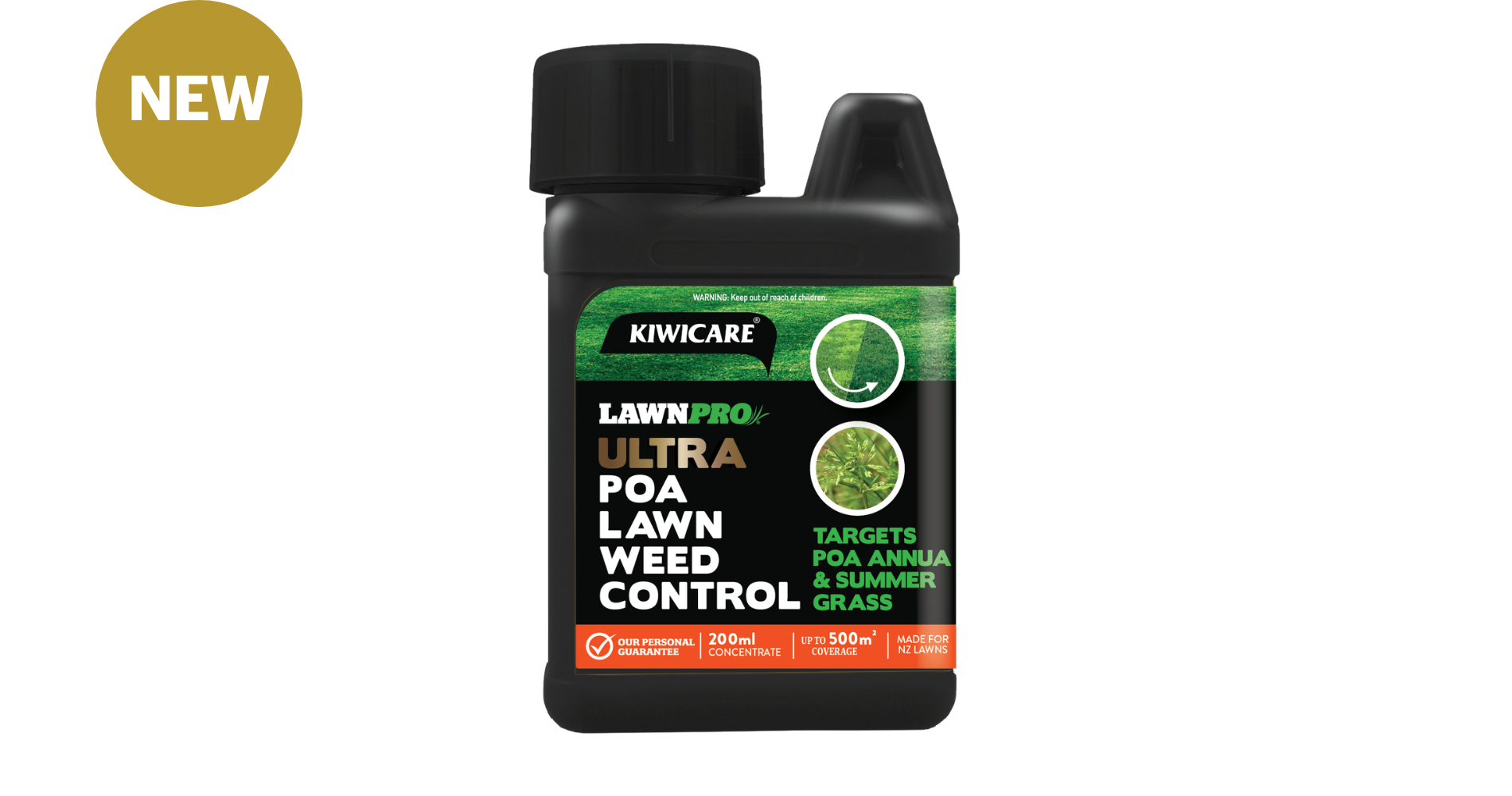 LawnPro Ultra Poa Lawn Weed Control | Kiwicare