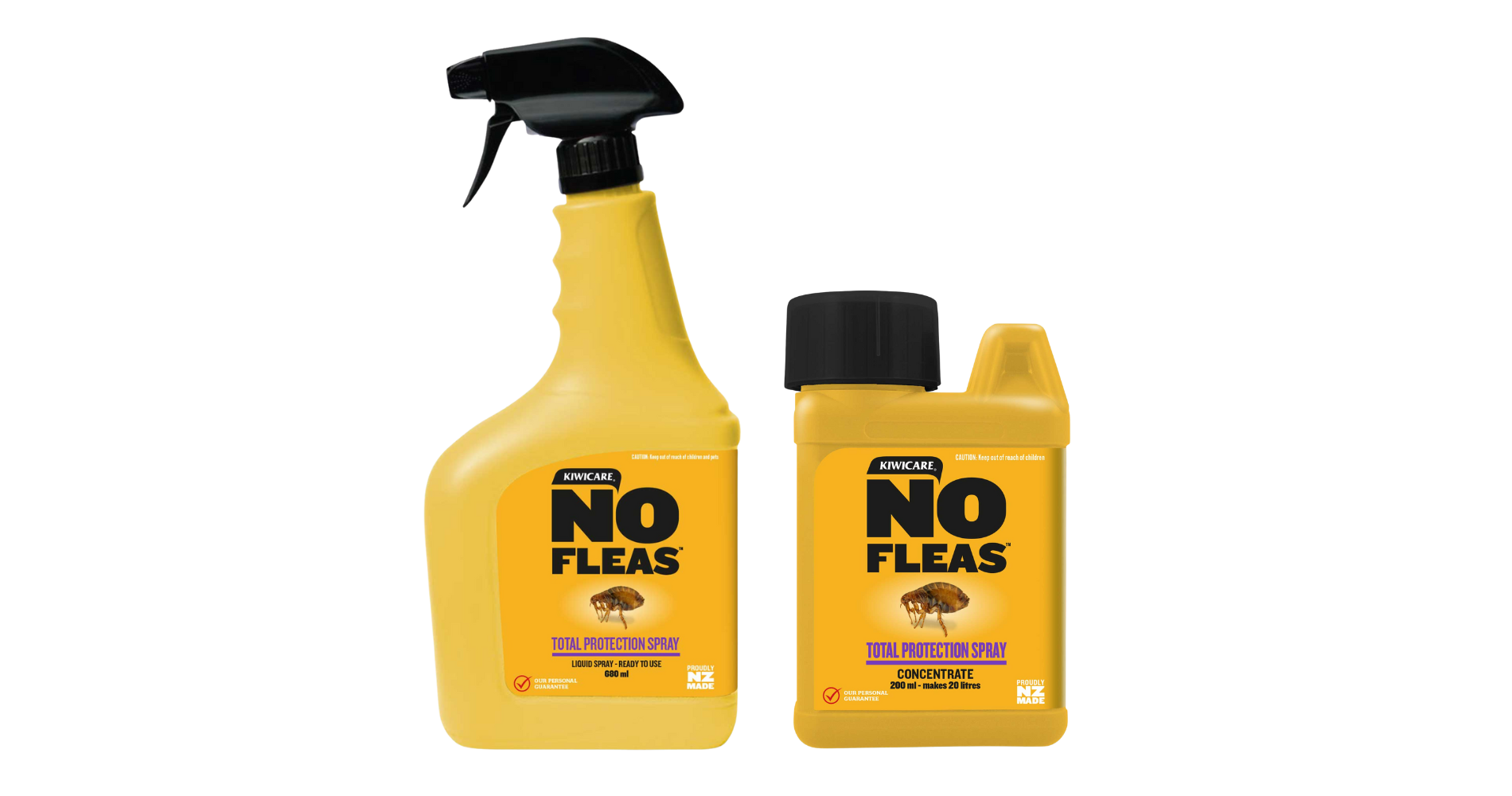 NO Fleas Total Protection Spray | Kiwicare