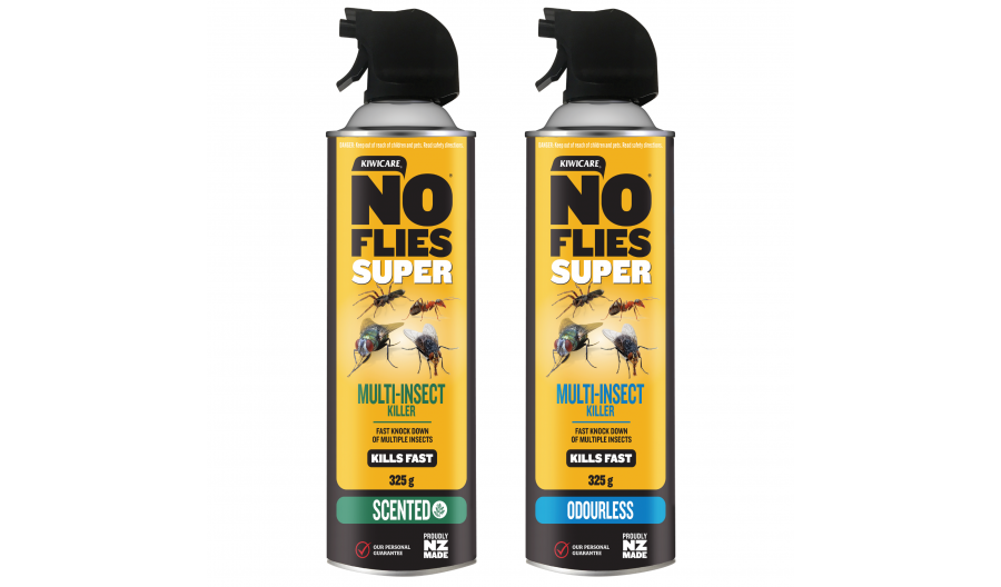 NO Flies Super - Fast and Effective Knockdown of Insects | Kiwicare