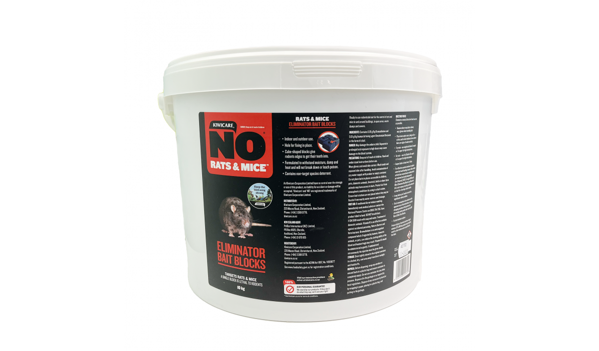 NO Rats & Mice Eliminator 10kg | Kiwicare