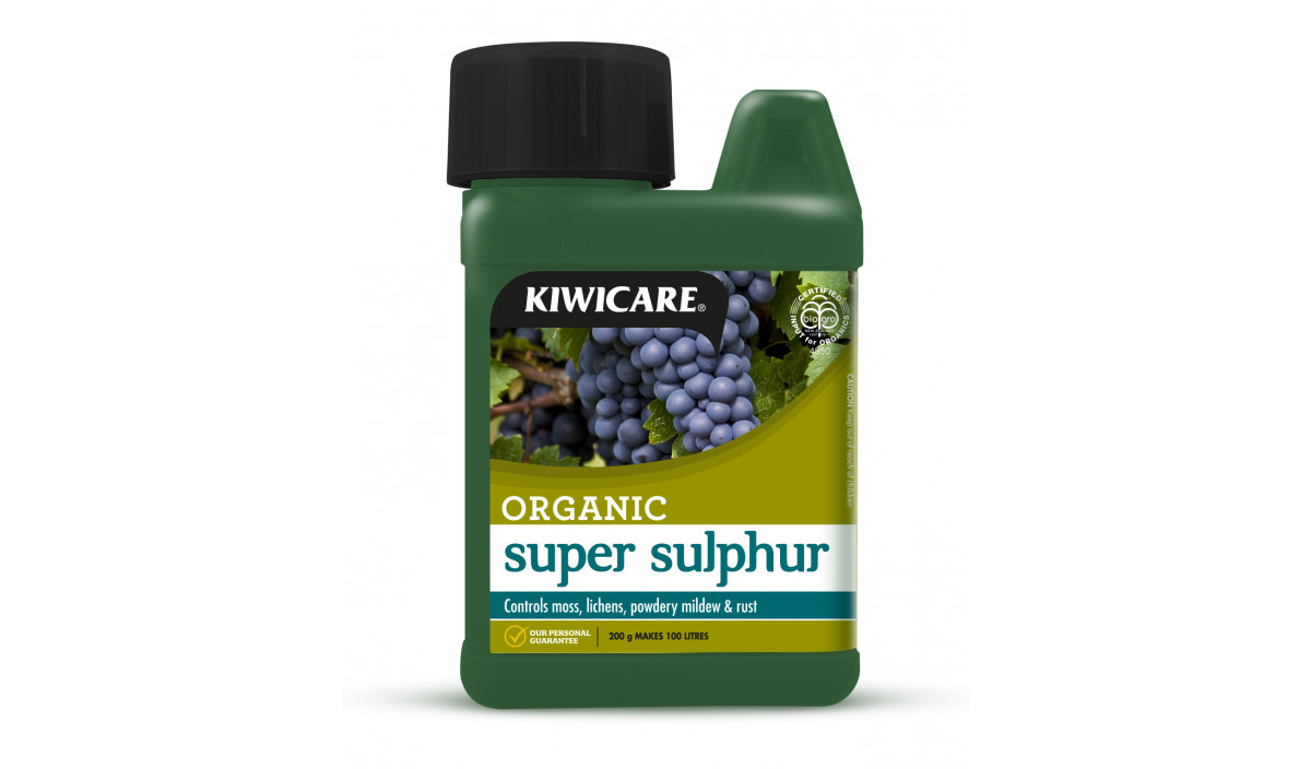 Organic Super Sulphur - Control Mites and Disease. | Kiwicare