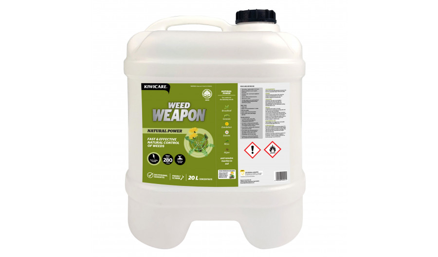 Weed Weapon Organic Weed Killer | Commercial Size | Kiwicare