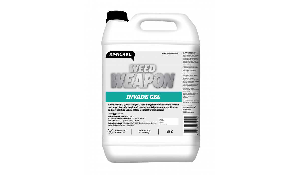 Kiwicare Weed Weapon Invade Gel | Kiwicare